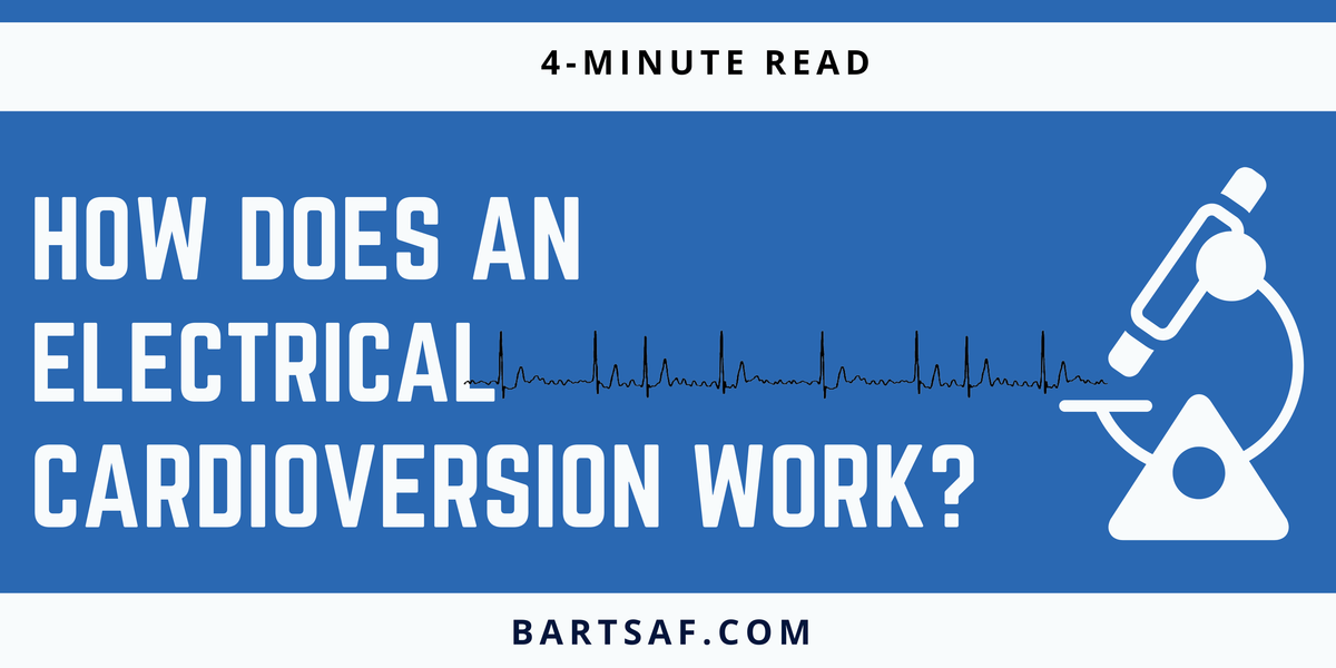 How does a cardioversion work?